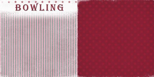 Bowling Scrapbooking Supplies