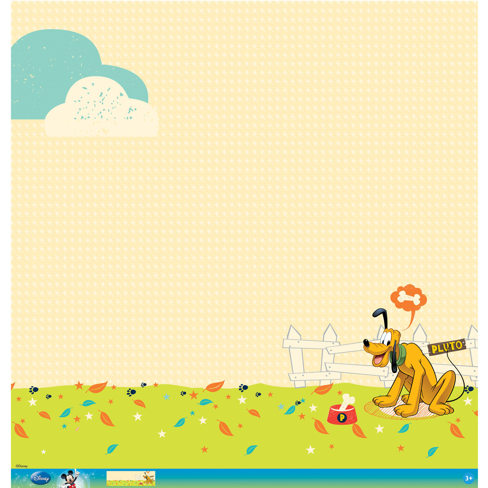 Disney Paper - Mickey Family Pluto
