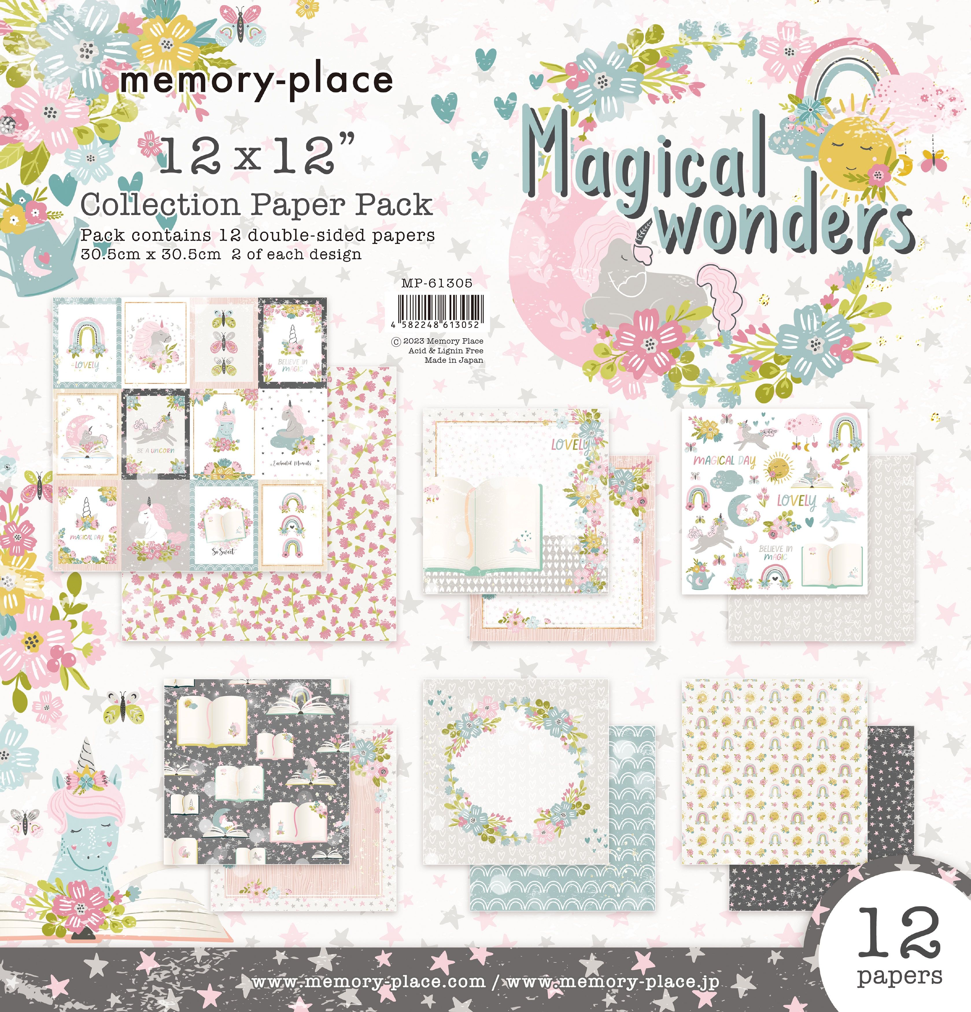 "Memory Place Collection Pack 12""X12""-Magical Wonders"