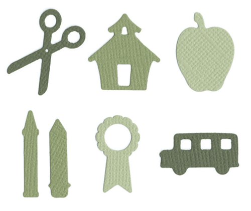 Quickutz Cookie Cutter Die - School Shapes