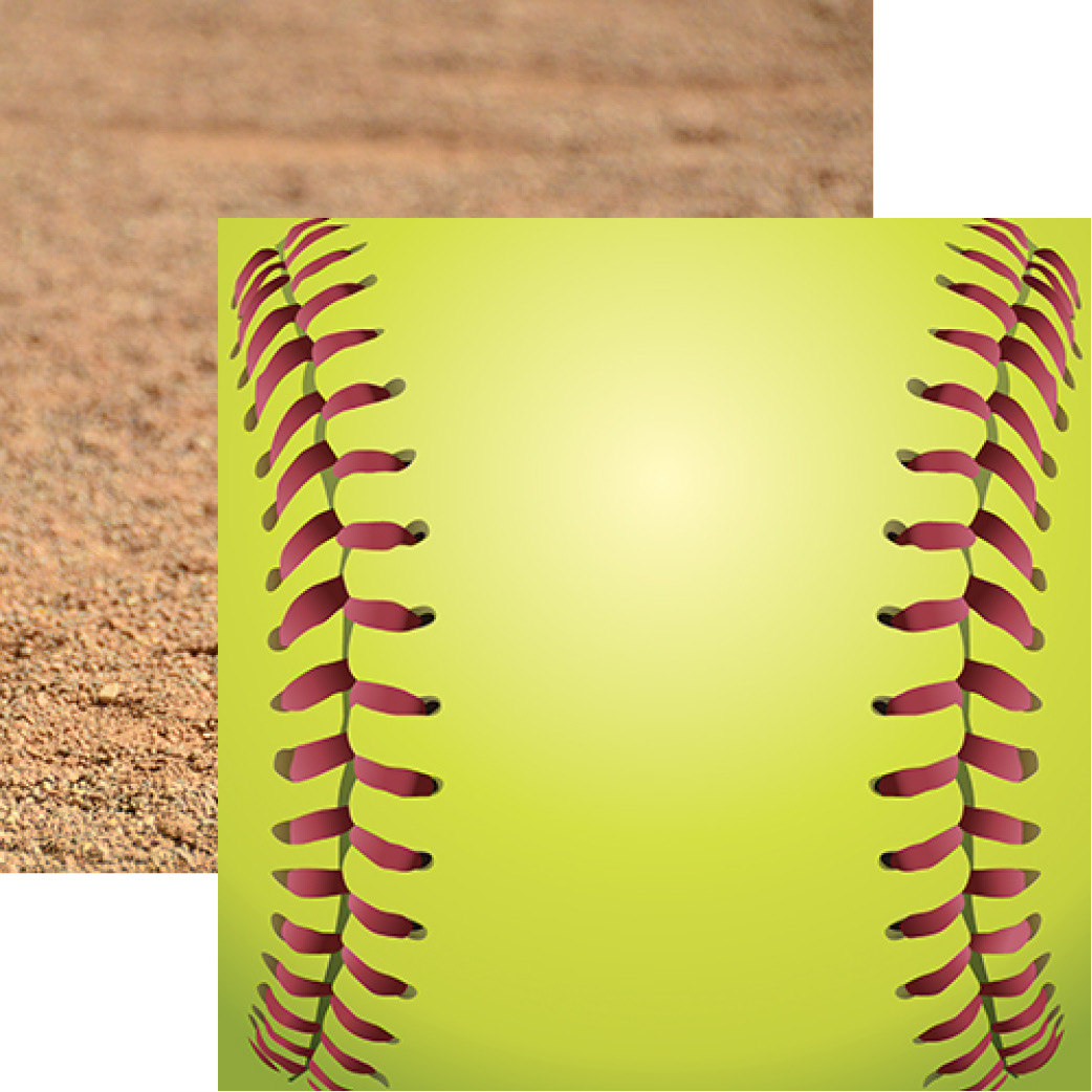 Softball Collection: Let's Play Softball Double-Sided Paper